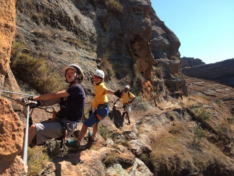 Parc National de l'Isalo: le circuit "Via ferrata" rénové - Voyage ...